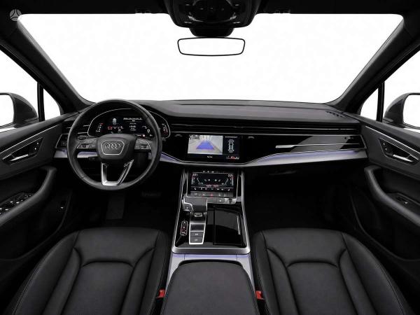 Brown Audi Q7 2022 in Kaunas, with an engine capacity of 3.00 L and mileage of 68 thousand km for 47900 €, photo 6 on AUTOMOTO.COM.LV