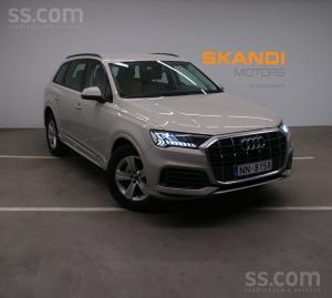 Brown Audi Q7 2023 in Riga, with an engine capacity of 3.00 L and mileage of 25 thousand km for 54990 €, photo 3 on AUTOMOTO.COM.LV