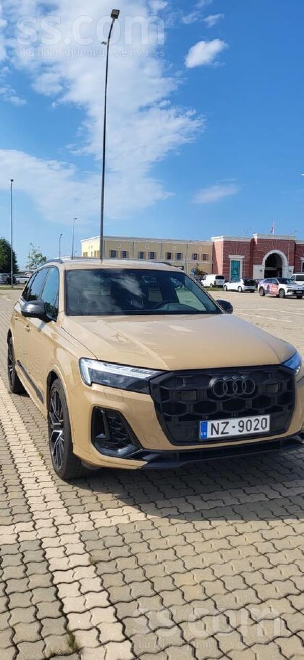Brown Audi Q7 2024 in Riga, with an engine capacity of 3.00 L and mileage of 76 thousand km for 64900 €, photo 5 on AUTOMOTO.COM.LV