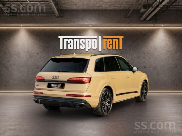 Brown Audi Q7 2024 in Riga, with an engine capacity of 3.00 L and mileage of 79 thousand km for 66700 €, photo 6 on AUTOMOTO.COM.LV