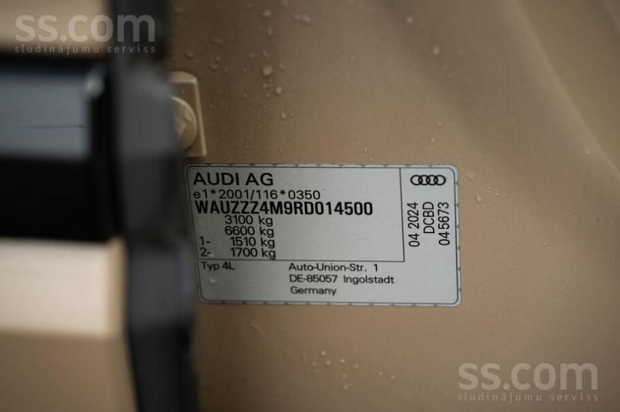 Brūns Audi Q7 2024 Rīga, ar dzinēja tilpumu 3.00 L un nobraukumu 79 tūkst. km par 66700 €, foto 36 vietnē AUTOMOTO.COM.LV