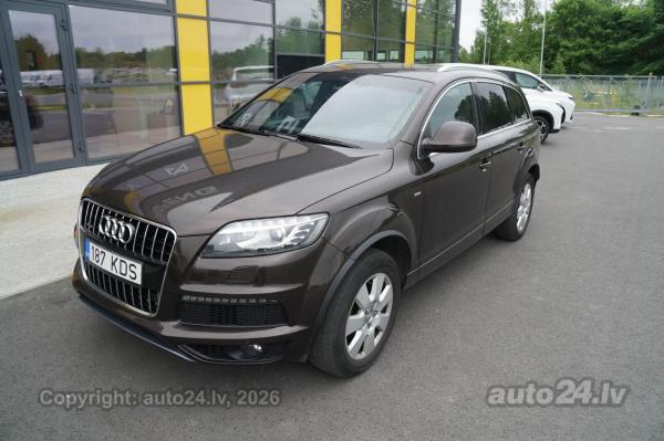 Brūns Audi Q7 2013 Tallina, ar dzinēja tilpumu 3.00 L un nobraukumu 223 tūkst. km par 8990 €, foto 1 vietnē AUTOMOTO.COM.LV