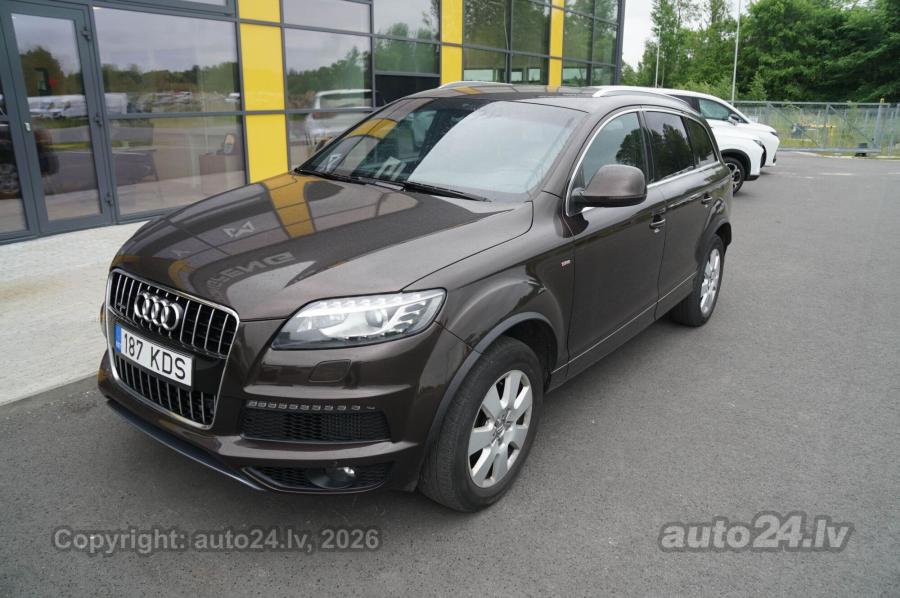 Brūns Audi Q7 2013 Tallina, ar dzinēja tilpumu 3.00 L un nobraukumu 223 tūkst. km par 8990 €, foto 1 vietnē AUTOMOTO.COM.LV