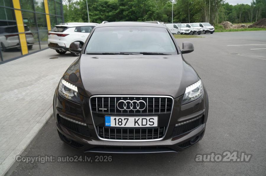 Brūns Audi Q7 2013 Tallina, ar dzinēja tilpumu 3.00 L un nobraukumu 223 tūkst. km par 8990 €, foto 3 vietnē AUTOMOTO.COM.LV