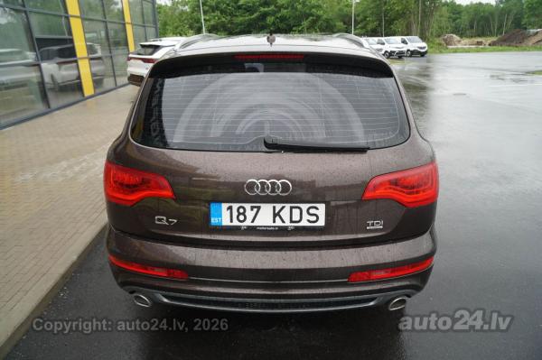 Brūns Audi Q7 2013 Tallina, ar dzinēja tilpumu 3.00 L un nobraukumu 223 tūkst. km par 8990 €, foto 5 vietnē AUTOMOTO.COM.LV