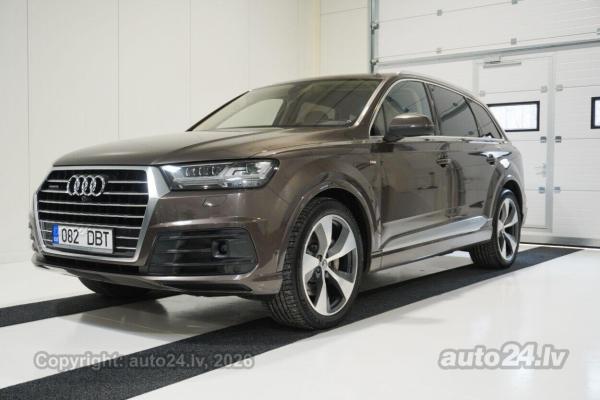 Brown Audi Q7 2016 in Tallinn, with an engine capacity of 3.00 L and mileage of 211 thousand km for 28700 €, photo 2 on AUTOMOTO.COM.LV