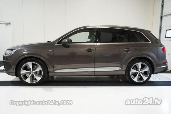 Brown Audi Q7 2016 in Tallinn, with an engine capacity of 3.00 L and mileage of 211 thousand km for 28700 €, photo 4 on AUTOMOTO.COM.LV