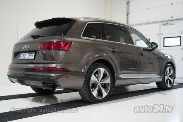 Brown Audi Q7 2016 in Tallinn, with an engine capacity of 3.00 L and mileage of 211 thousand km for 28700 €, photo 5 on AUTOMOTO.COM.LV