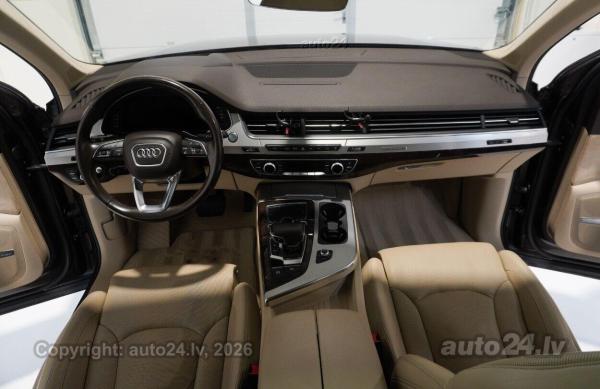 Brown Audi Q7 2016 in Tallinn, with an engine capacity of 3.00 L and mileage of 211 thousand km for 28700 €, photo 10 on AUTOMOTO.COM.LV