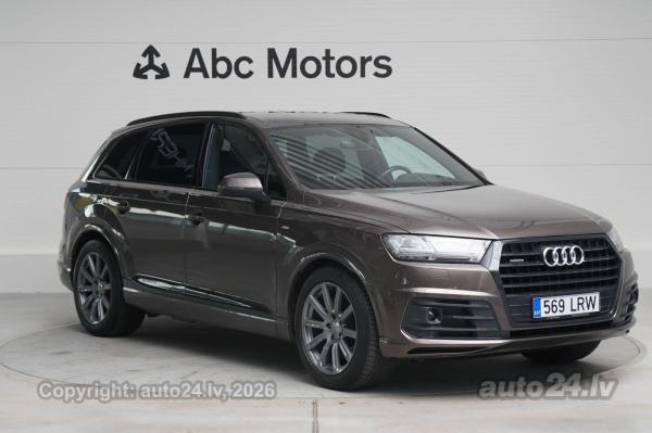 Brown Audi Q7 2018 in Tallinn, with an engine capacity of 3.00 L and mileage of 130 thousand km for 32990 €, photo 3 on AUTOMOTO.COM.LV