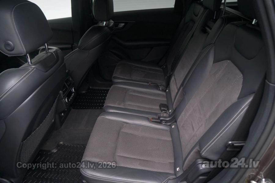 Brown Audi Q7 2018 in Tallinn, with an engine capacity of 3.00 L and mileage of 130 thousand km for 32990 €, photo 20 on AUTOMOTO.COM.LV