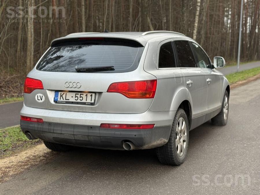 Audi Q7 2006 in Riga, with an engine capacity of 3.00 L and mileage of 0 thousand km for 4950 €, photo 8 on AUTOMOTO.COM.LV