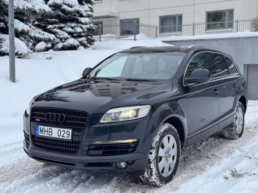 Audi Q7 2006 in Vilnius, with an engine capacity of 3.00 L and mileage of 414 thousand km for 3999 €, photo 3 on AUTOMOTO.COM.LV