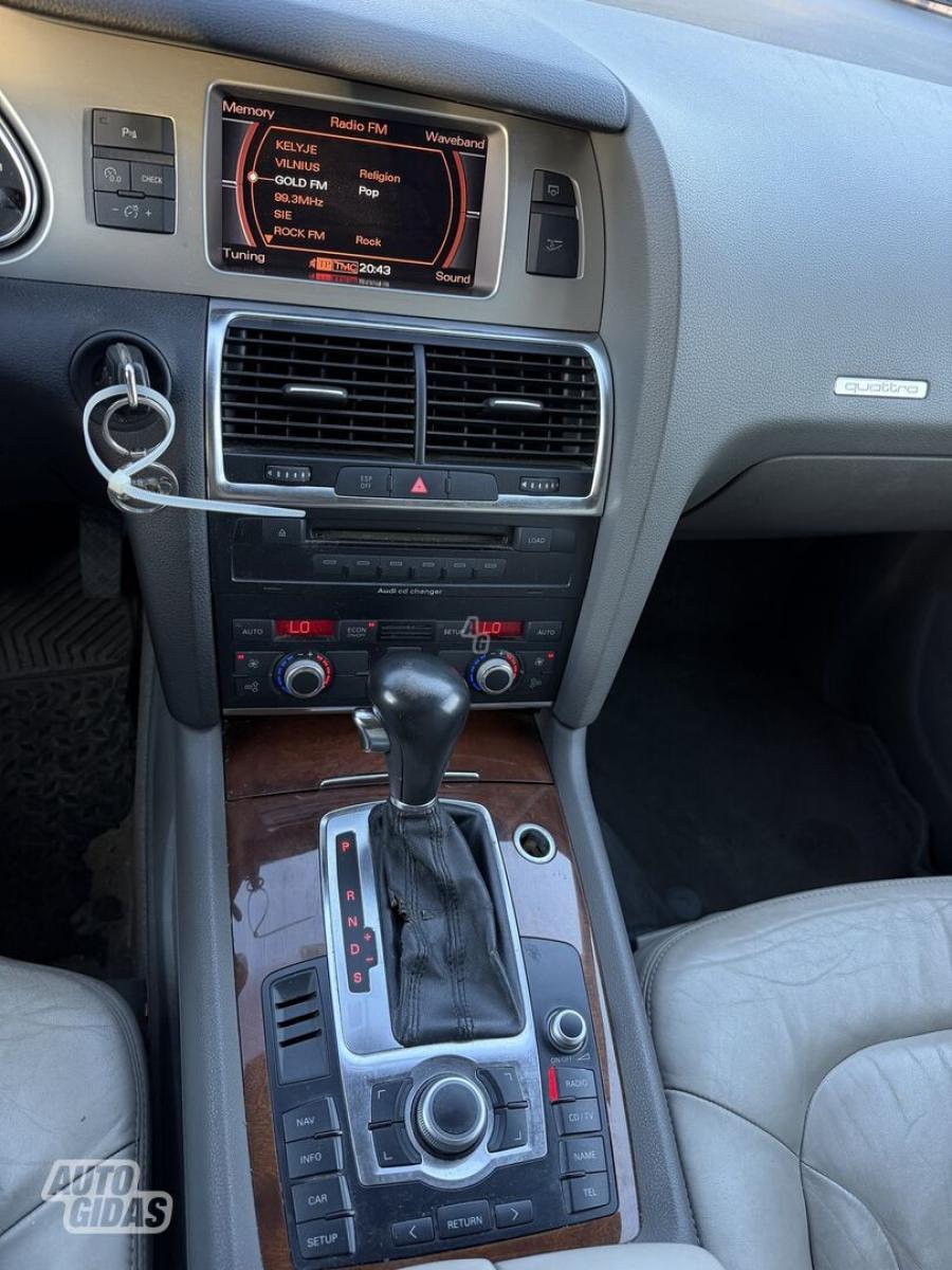 Audi Q7 2006 in Vilnius, with an engine capacity of 3.00 L and mileage of 380 thousand km for 3800 €, photo 18 on AUTOMOTO.COM.LV