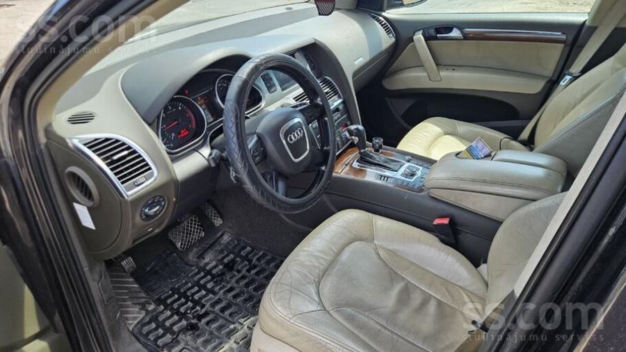 Audi Q7 2006 in Kuldiga, with an engine capacity of 3.00 L and mileage of 311 thousand km for 4250 €, photo 9 on AUTOMOTO.COM.LV