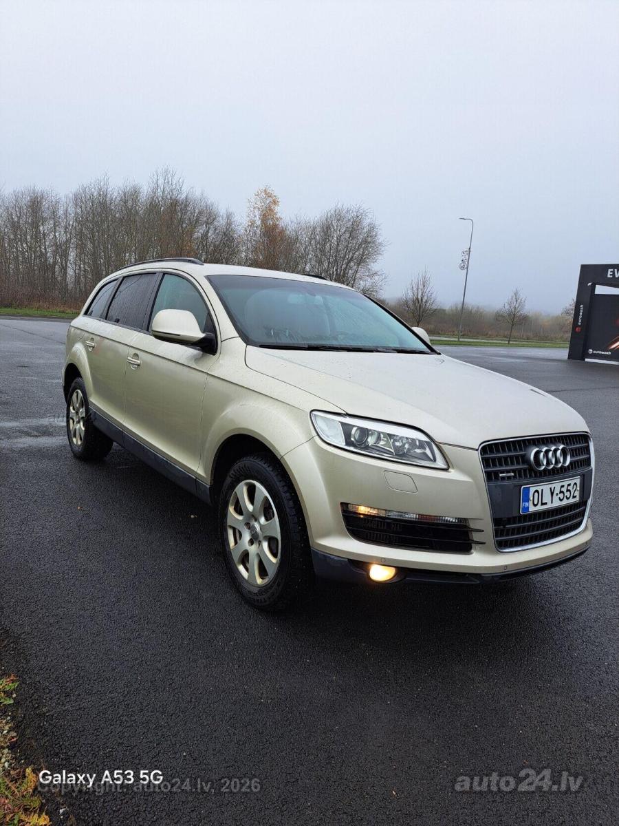 Audi Q7 2007 Tallina, ar dzinēja tilpumu 3.00 L un nobraukumu 375 tūkst. km par 6999 €, foto 1 vietnē AUTOMOTO.COM.LV