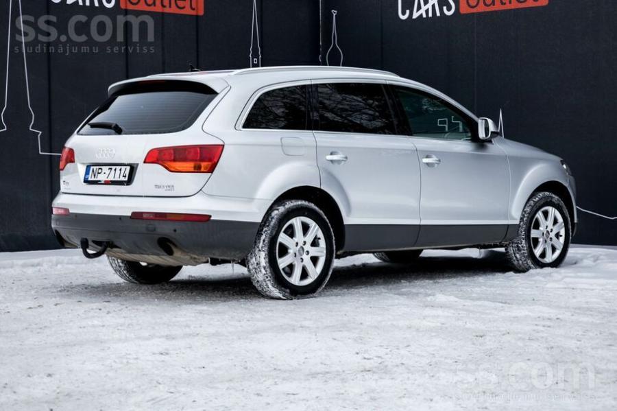 Audi Q7 2007 in Riga, with an engine capacity of 3.00 L and mileage of 305 thousand km for 6490 €, photo 6 on AUTOMOTO.COM.LV