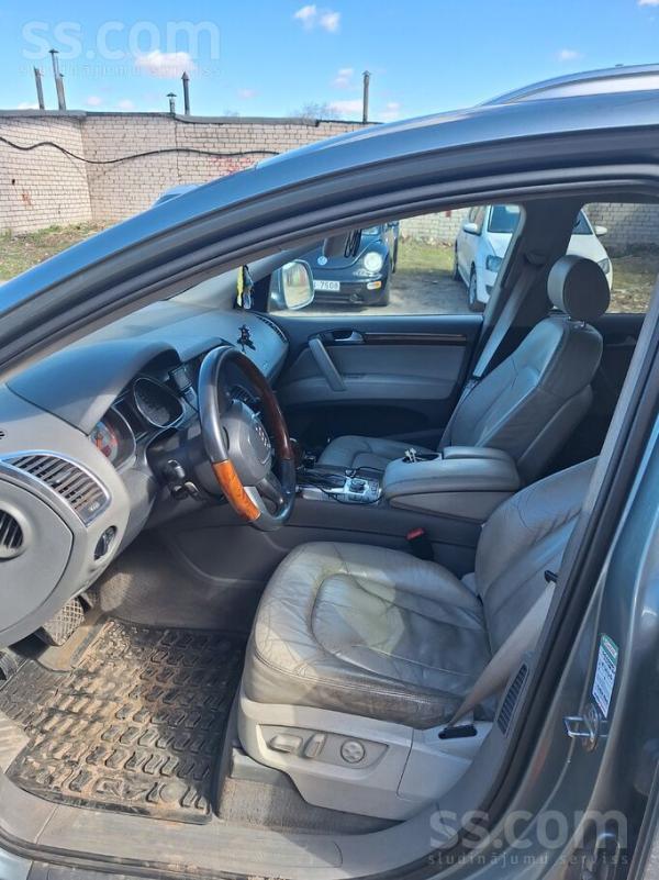 Audi Q7 2007 in Daugavpils, with an engine capacity of 3.00 L and mileage of 643 thousand km for 4150 €, photo 4 on AUTOMOTO.COM.LV