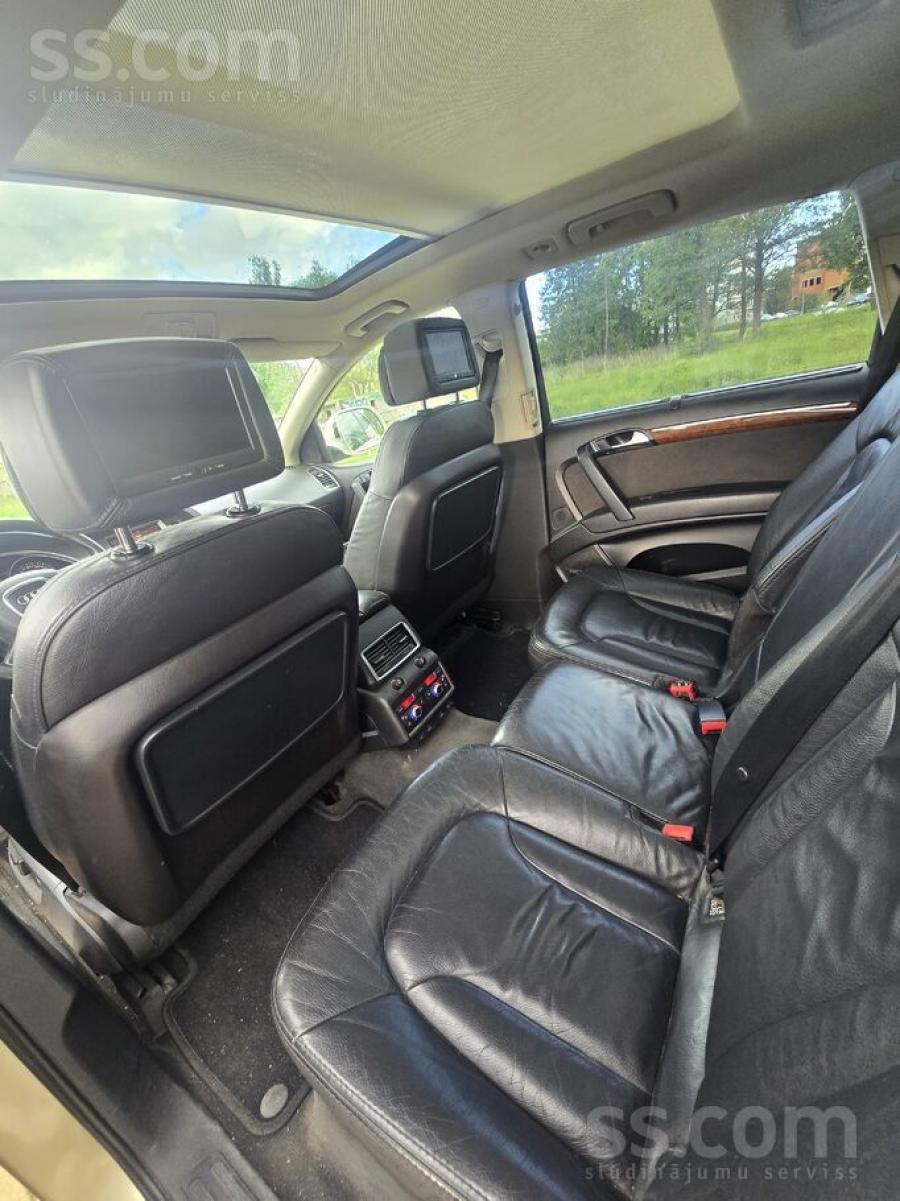 Audi Q7 2008 Rīga, ar dzinēja tilpumu 3.00 L un nobraukumu 344 tūkst. km par 5600 €, foto 12 vietnē AUTOMOTO.COM.LV