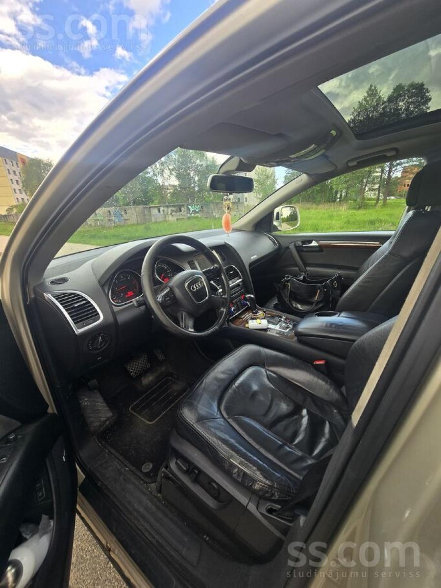 Audi Q7 2008 Rīga, ar dzinēja tilpumu 3.00 L un nobraukumu 344 tūkst. km par 5600 €, foto 13 vietnē AUTOMOTO.COM.LV