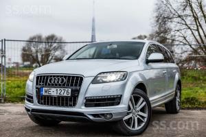 Audi Q7 2009 in Riga, with an engine capacity of 3.00 L and mileage of 390 thousand km for 10990 €, photo  on AUTOMOTO.COM.LV