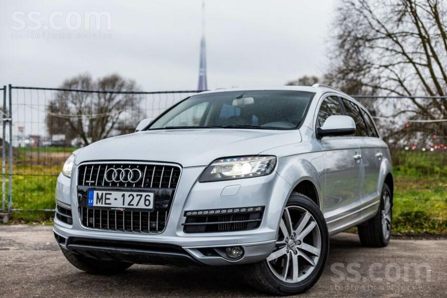 Audi Q7 2009 Rīga, ar dzinēja tilpumu 3.00 L un nobraukumu 390 tūkst. km par 10990 €, foto 1 vietnē AUTOMOTO.COM.LV