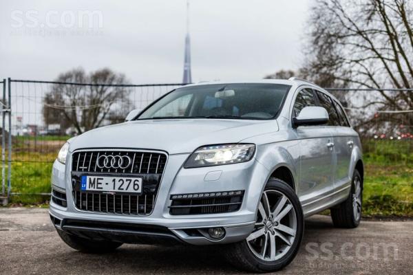 Audi Q7 2009 in Riga, with an engine capacity of 3.00 L and mileage of 390 thousand km for 9990 €, photo 1 on AUTOMOTO.COM.LV
