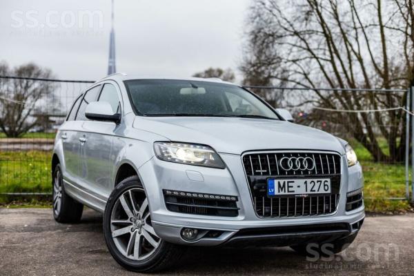 Audi Q7 2009 in Riga, with an engine capacity of 3.00 L and mileage of 390 thousand km for 9990 €, photo 2 on AUTOMOTO.COM.LV