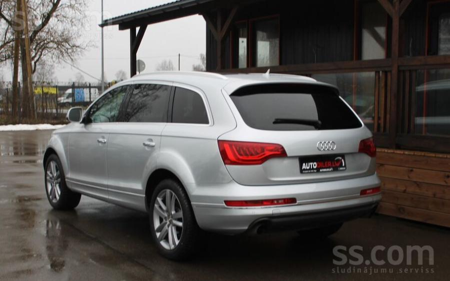 Audi Q7 2011 in Riga, with an engine capacity of 3.00 L and mileage of 0 thousand km for 11450 €, photo 8 on AUTOMOTO.COM.LV