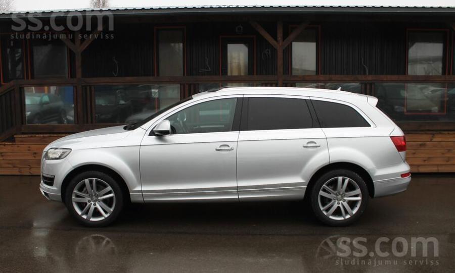 Audi Q7 2011 in Riga, with an engine capacity of 3.00 L and mileage of 0 thousand km for 11450 €, photo 9 on AUTOMOTO.COM.LV