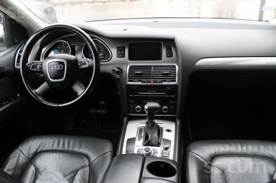 Audi Q7 2011 in Riga, with an engine capacity of 3.00 L and mileage of 0 thousand km for 11450 €, photo 25 on AUTOMOTO.COM.LV