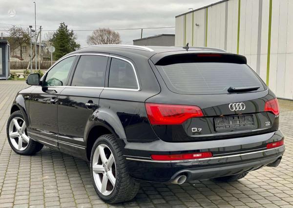 Audi Q7 2011 in Raseiniai, with an engine capacity of 3.00 L and mileage of 211 thousand km for 7999 €, photo 4 on AUTOMOTO.COM.LV