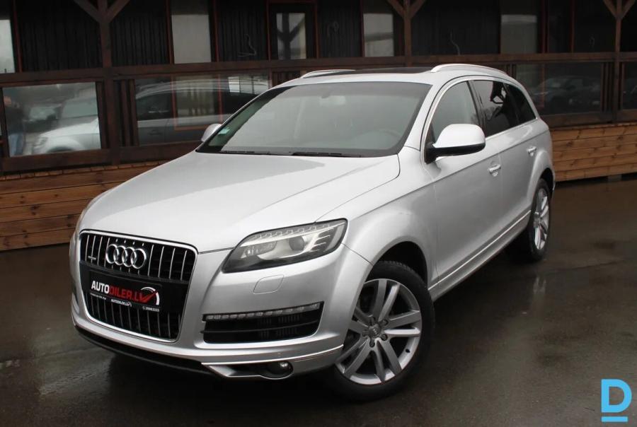 Audi Q7 2011 in Riga, with an engine capacity of 3.00 L and mileage of 242 thousand km for 10900 €, photo 1 on AUTOMOTO.COM.LV