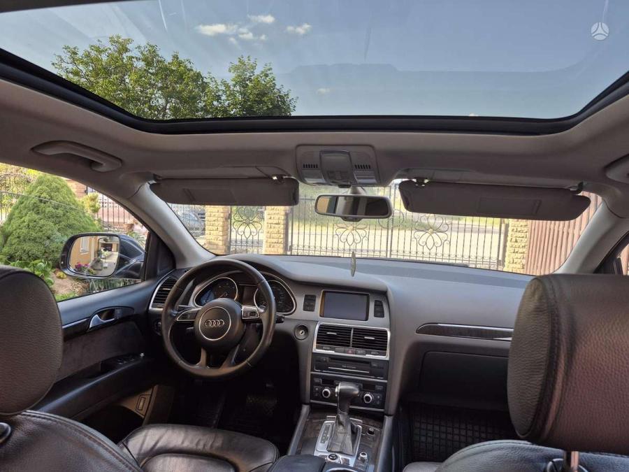 Audi Q7 2012 in Vilnius, with an engine capacity of 2.97 L and mileage of 390 thousand km for 8500 €, photo 11 on AUTOMOTO.COM.LV