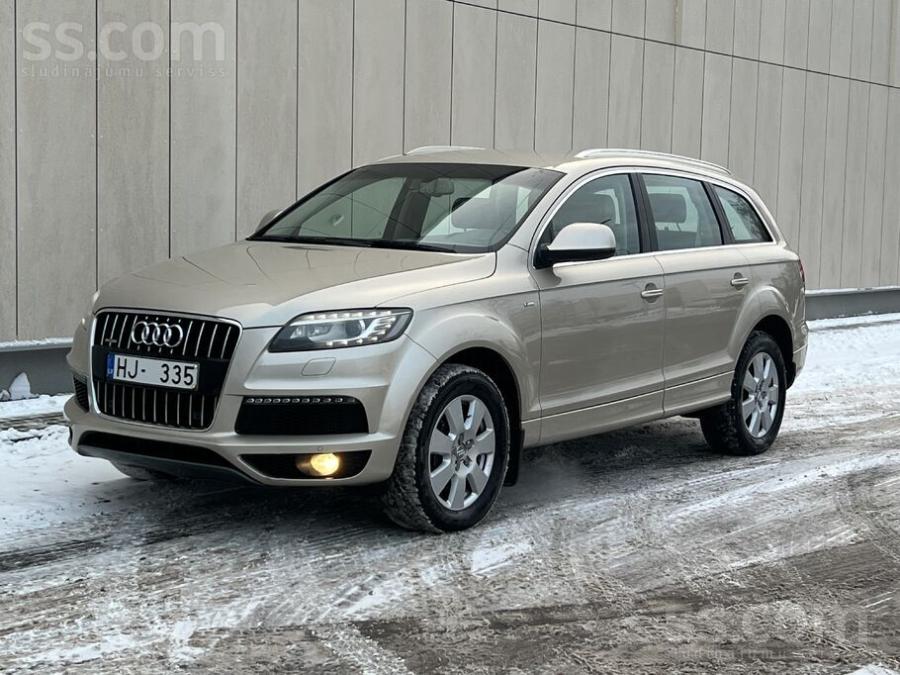 Audi Q7 2013 Rīga, ar dzinēja tilpumu 3.00 L un nobraukumu 177 tūkst. km par 11990 €, foto 1 vietnē AUTOMOTO.COM.LV
