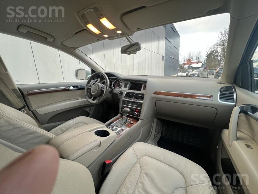 Audi Q7 2013 Rīga, ar dzinēja tilpumu 3.00 L un nobraukumu 177 tūkst. km par 11990 €, foto 11 vietnē AUTOMOTO.COM.LV