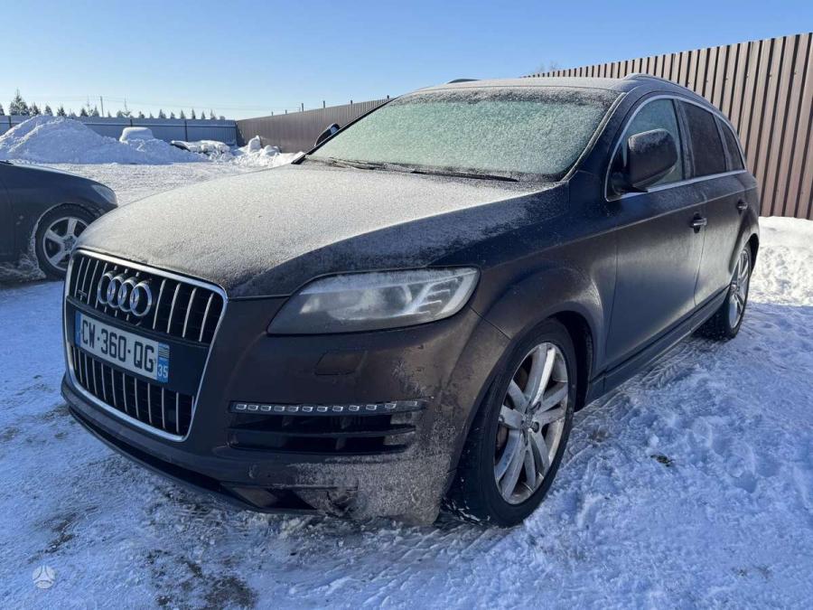 Audi Q7 2013 in Vilnius, with an engine capacity of 2.97 L and mileage of 260 thousand km for 7400 €, photo 1 on AUTOMOTO.COM.LV