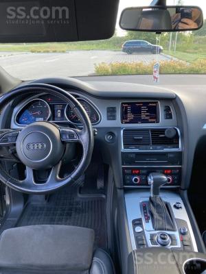 Audi Q7 2014 Daugavpils, ar dzinēja tilpumu 3.00 L un nobraukumu 238 tūkst. km par 13900 €, foto 5 vietnē AUTOMOTO.COM.LV
