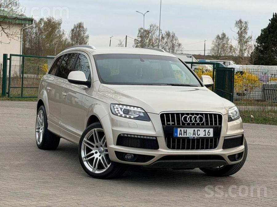 Audi Q7 2014 in Riga, with an engine capacity of 3.00 L and mileage of 0 thousand km for 12950 €, photo 1 on AUTOMOTO.COM.LV