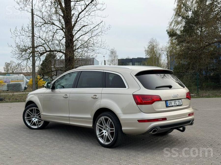 Audi Q7 2014 in Riga, with an engine capacity of 3.00 L and mileage of 0 thousand km for 12950 €, photo 3 on AUTOMOTO.COM.LV