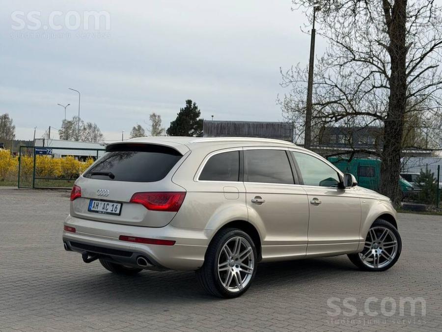 Audi Q7 2014 in Riga, with an engine capacity of 3.00 L and mileage of 0 thousand km for 12950 €, photo 5 on AUTOMOTO.COM.LV