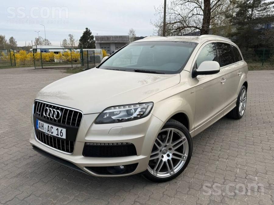 Audi Q7 2014 in Riga, with an engine capacity of 3.00 L and mileage of 0 thousand km for 12950 €, photo 7 on AUTOMOTO.COM.LV