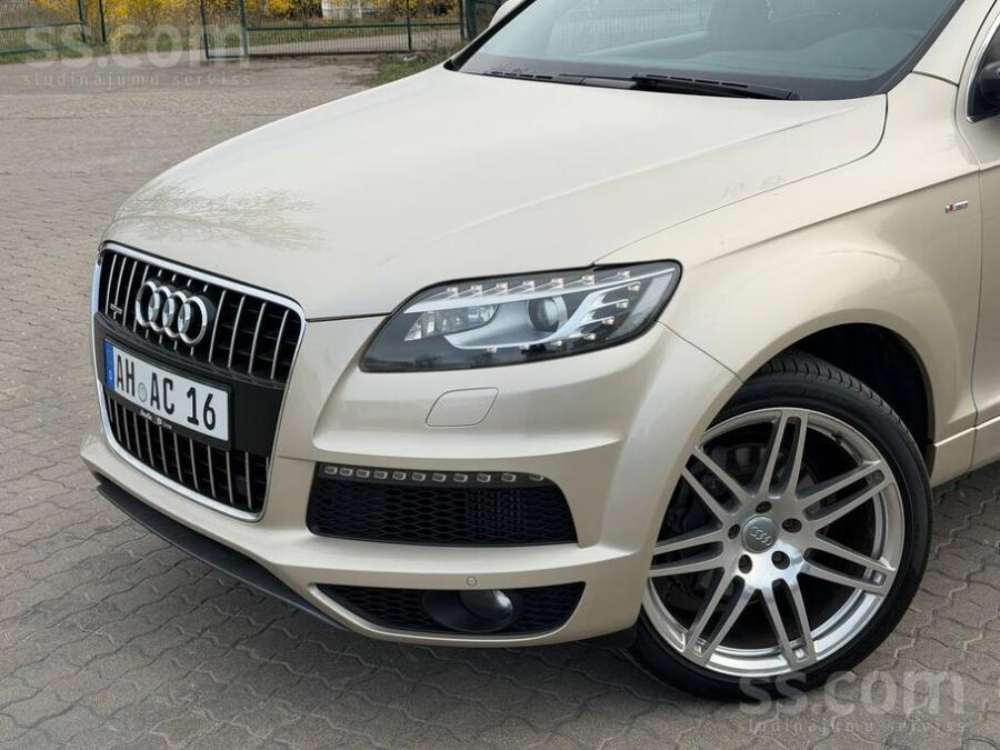 Audi Q7 2014 in Riga, with an engine capacity of 3.00 L and mileage of 0 thousand km for 12950 €, photo 11 on AUTOMOTO.COM.LV