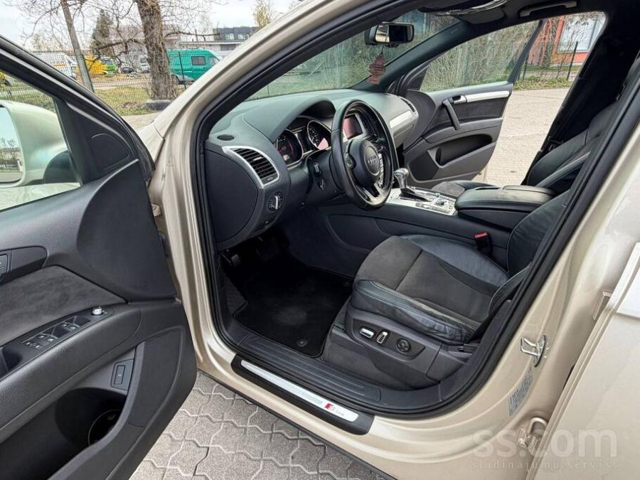 Audi Q7 2014 in Riga, with an engine capacity of 3.00 L and mileage of 0 thousand km for 12950 €, photo 17 on AUTOMOTO.COM.LV
