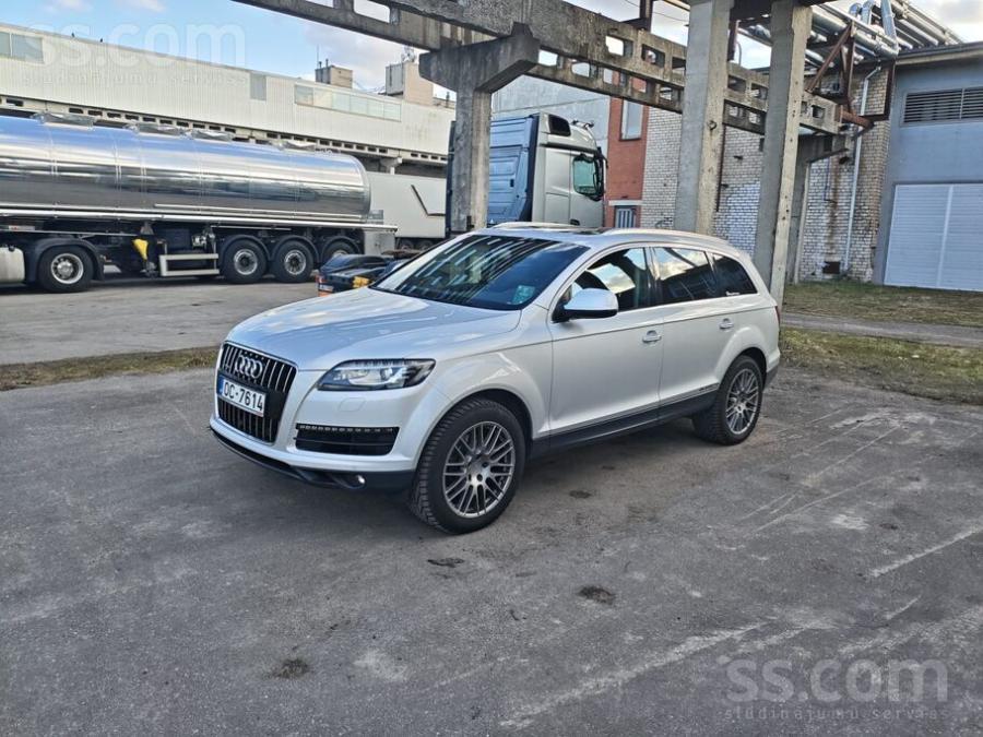 Audi Q7 2014 Jūrmala, ar dzinēja tilpumu 3.00 L un nobraukumu 290 tūkst. km par 11200 €, foto 3 vietnē AUTOMOTO.COM.LV