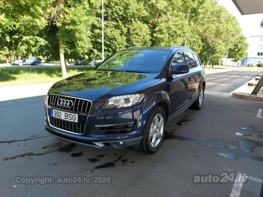 Audi Q7 2015 in Tallinn, with an engine capacity of 3.00 L and mileage of 210 thousand km for 15500 €, photo 5 on AUTOMOTO.COM.LV