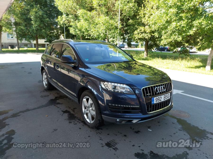 Audi Q7 2015 in Tallinn, with an engine capacity of 3.00 L and mileage of 210 thousand km for 15500 €, photo 6 on AUTOMOTO.COM.LV