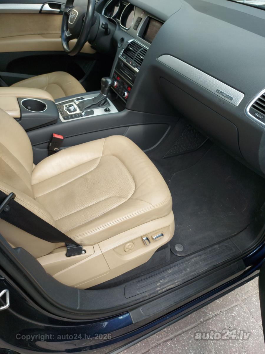 Audi Q7 2015 in Tallinn, with an engine capacity of 3.00 L and mileage of 210 thousand km for 15500 €, photo 14 on AUTOMOTO.COM.LV