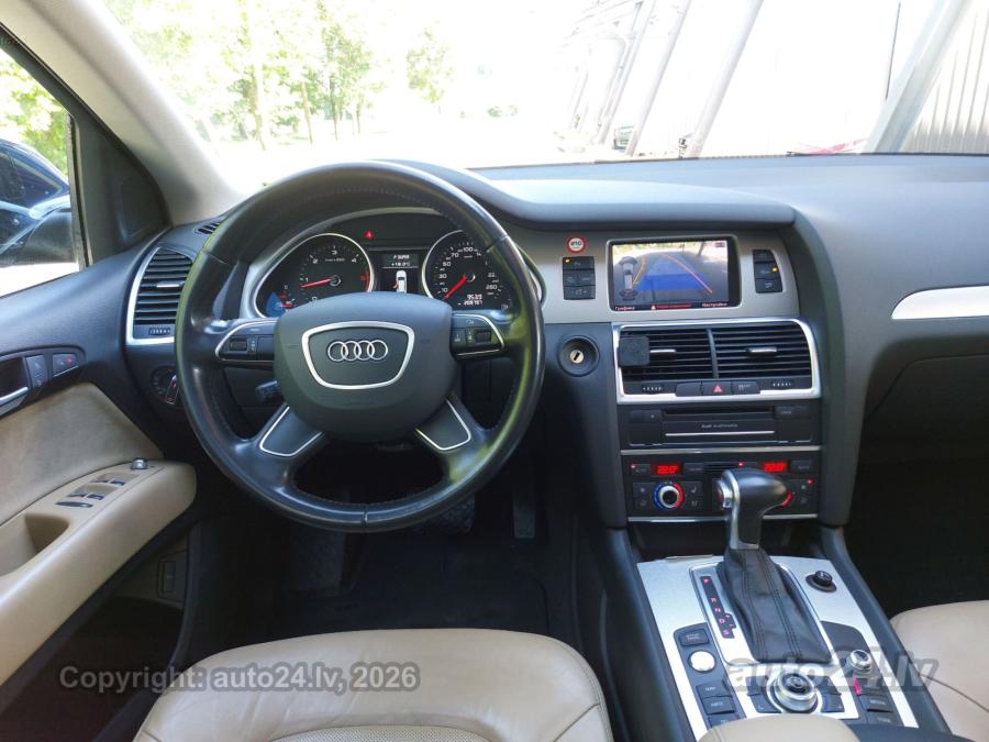Audi Q7 2015 in Tallinn, with an engine capacity of 3.00 L and mileage of 210 thousand km for 15500 €, photo 17 on AUTOMOTO.COM.LV