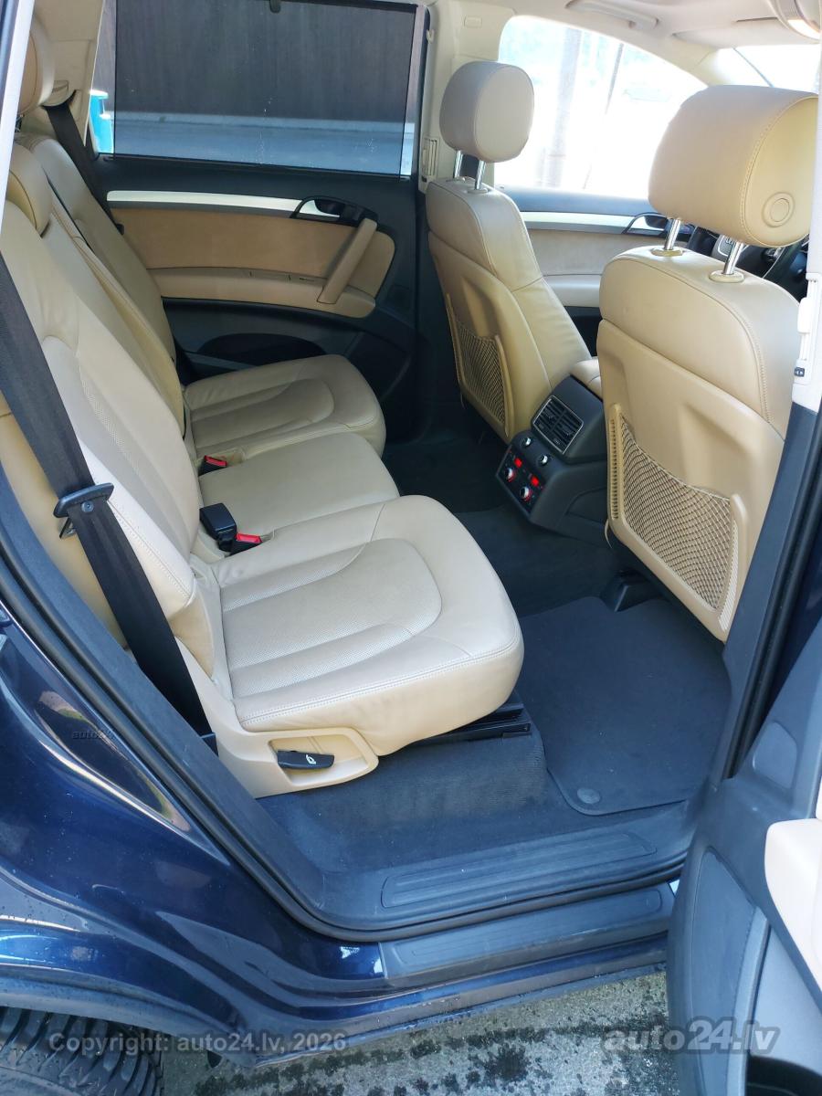 Audi Q7 2015 in Tallinn, with an engine capacity of 3.00 L and mileage of 210 thousand km for 15500 €, photo 18 on AUTOMOTO.COM.LV